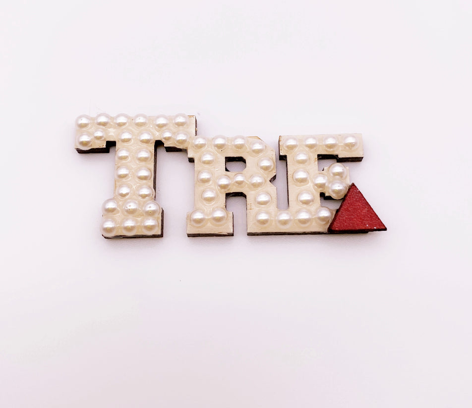 Delta Ace, Deuce, Tre, Quad, & Tail Brooch